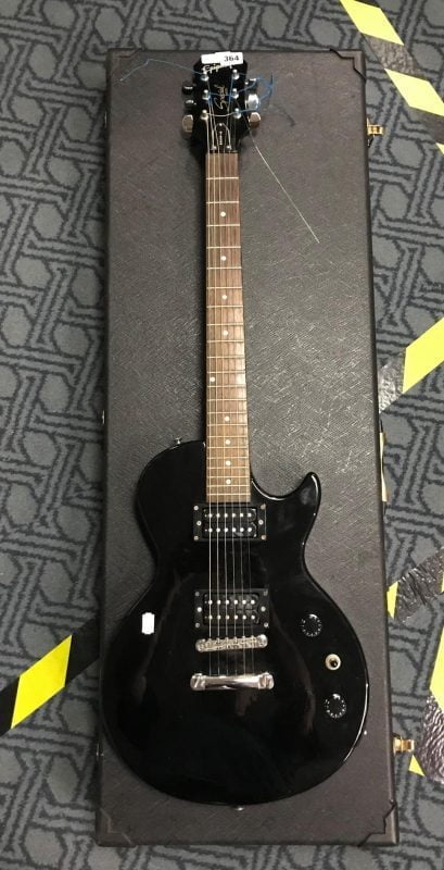 Electric Guitar And Flight Case Southgate Auction Rooms