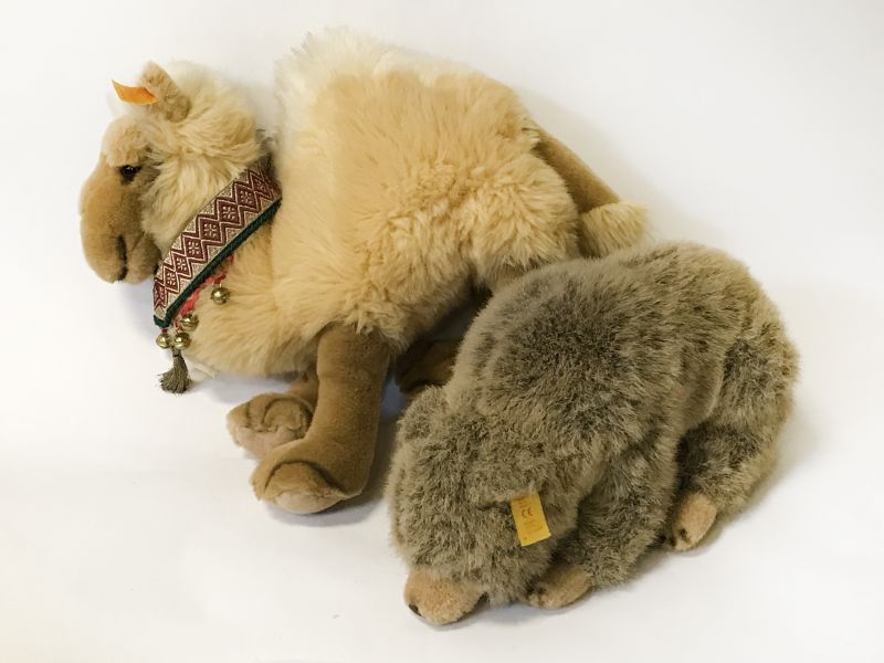 STEIFF CAMEL & STEIFF BEAR - Southgate Auction Rooms