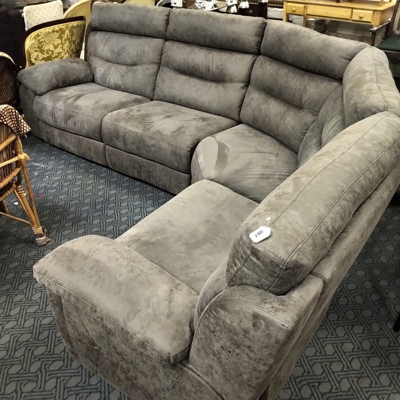 SCS - ENDURANCE ALEXANDER 3 SEATER CORNER SOFA - SLATE GREY - Southgate ...