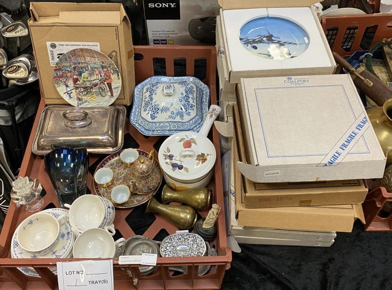 COLLECTION OF LIMITED EDITION COLLECTORS PLATES & BRIC A BRAC ...