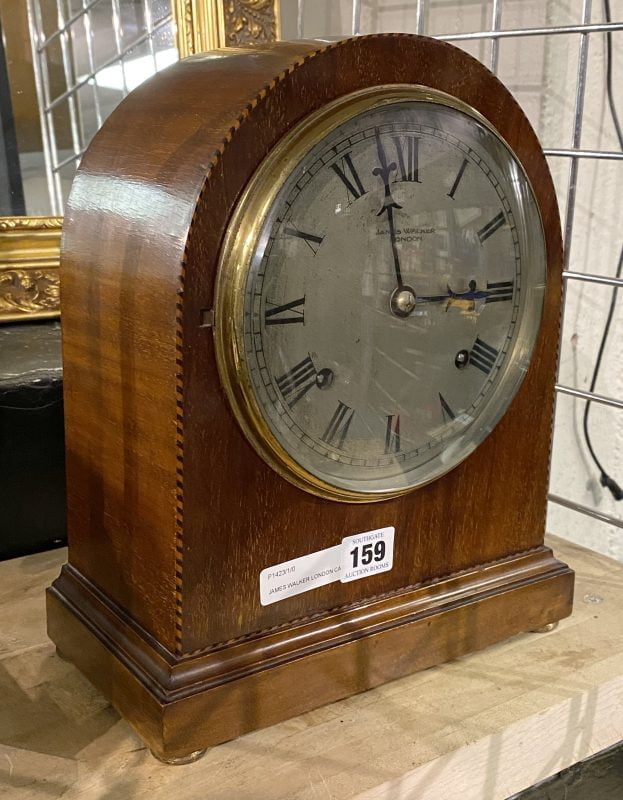 JAMES WALKER LONDON CARRIAGE CLOCK - Southgate Auction Rooms