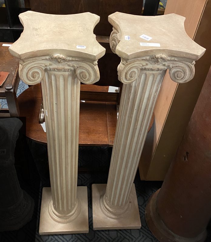 TWO PLINTHS - Southgate Auction Rooms