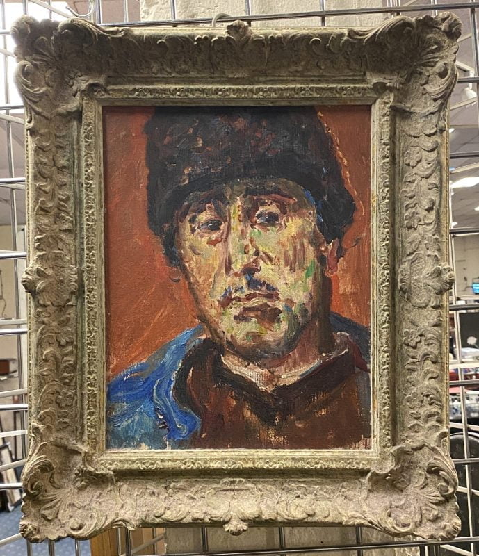 OIL ON BOARD - PORTRAIT OF MAN - BY MARIAN KRATOCHWIL - Southgate ...