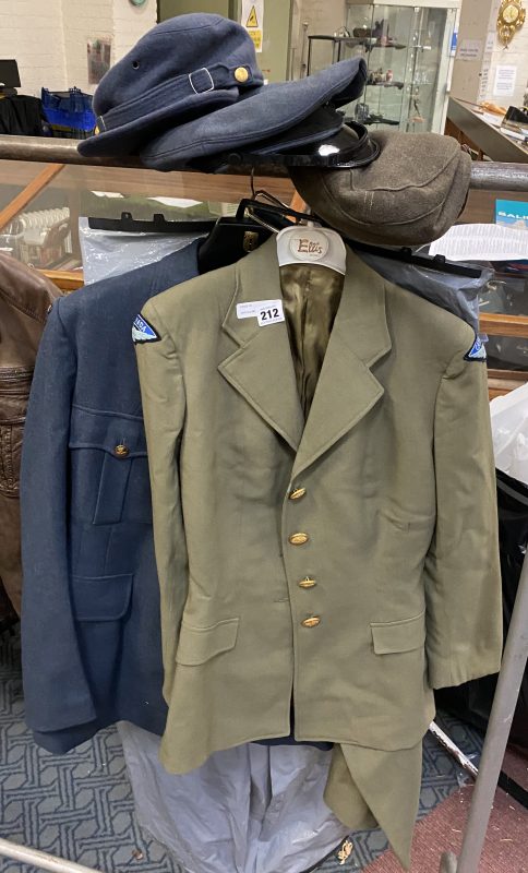 VARIOUS MILITARY UNIFORMS - Southgate Auction Rooms