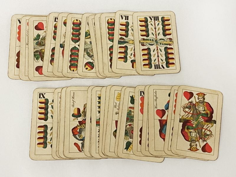 1920'S AUSTRIAN PIATHIK PLAYING CARDS - NO BOX - Southgate Auction Rooms