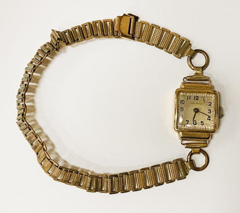 TEXA WATCH 18CT GOLD LADIES COCKTAIL WATCH - Southgate Auction Rooms