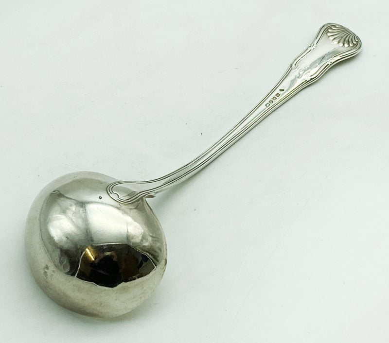 HM SILVER GEORGIAN LADLE - APPROX 10.6 OZ - Southgate Auction Rooms
