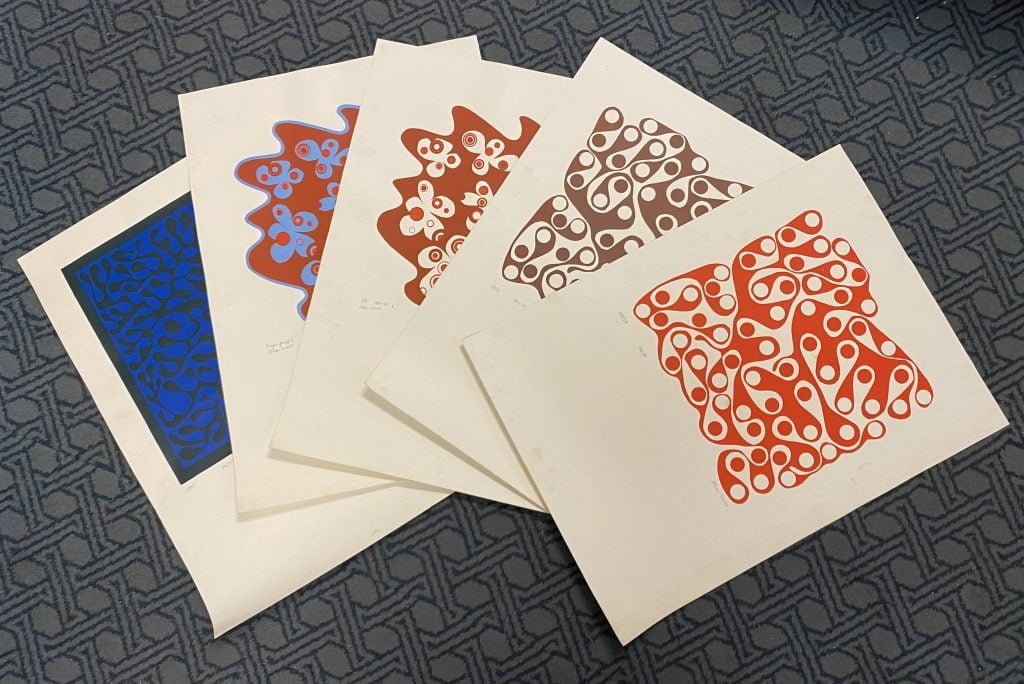 JOHN SAUC WEISS LIMITED EDITION SILK SCREEN PRINTS MARRIED TO PIONEER ...