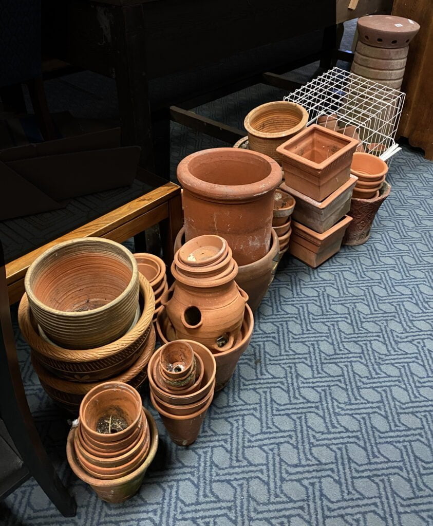 COLLECTION OF TERRACOTTA POTS - Southgate Auction Rooms