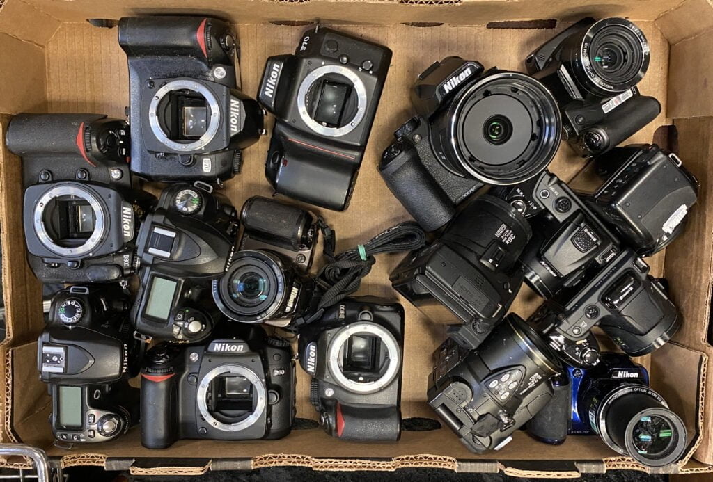 COLLECTION OF NIKON CAMERAS - Southgate Auction Rooms
