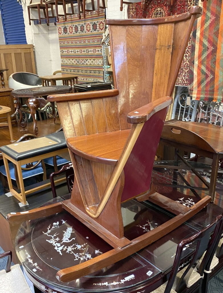 BOAT ROCKING CHAIR - Southgate Auction Rooms