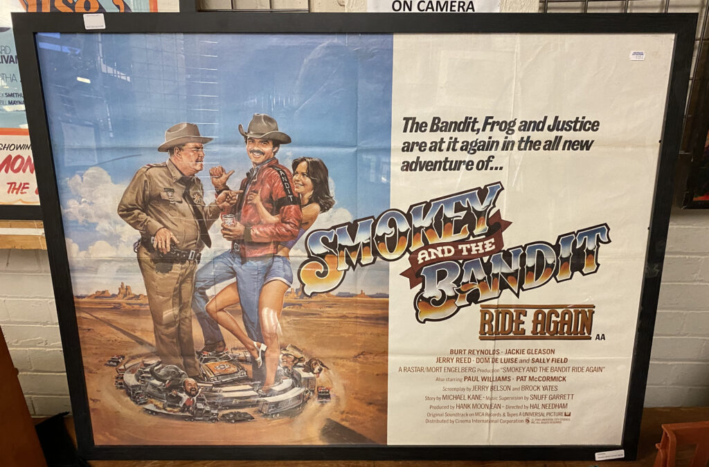 ORIGINAL MOVIE POSTER ''SMOKEY & THE BANDIT'' 80CMS X 106CMS ...