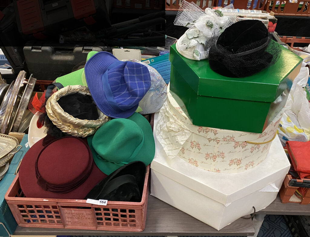 COLLECTION OF BOXED HATS & OTHERS - Southgate Auction Rooms