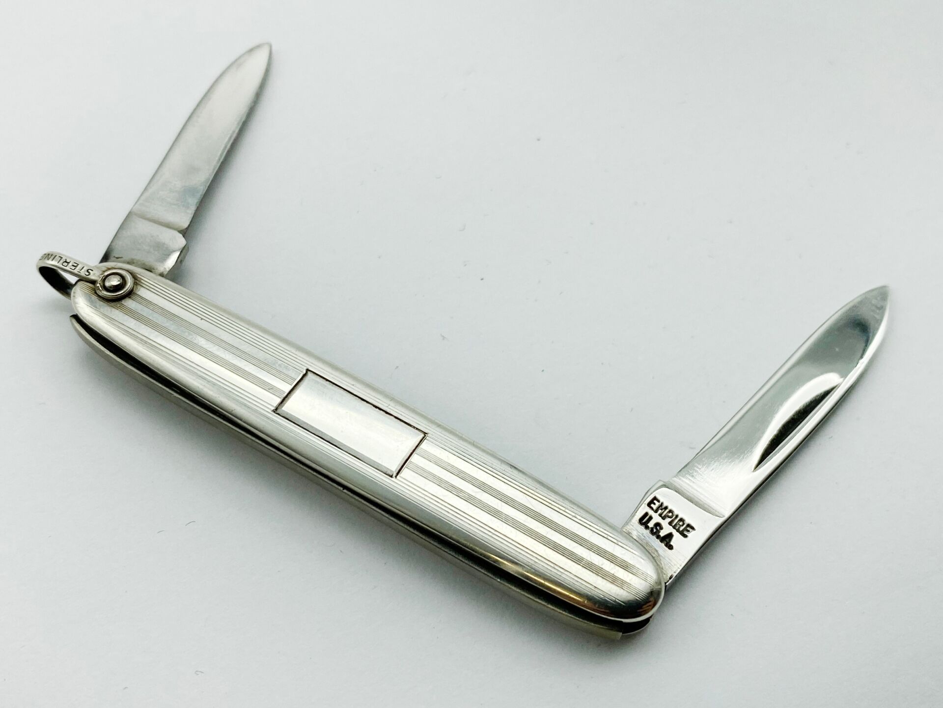 TIFFANY & CO SILVER DOUBLE BLADE POCKET KNIFE - Southgate Auction Rooms