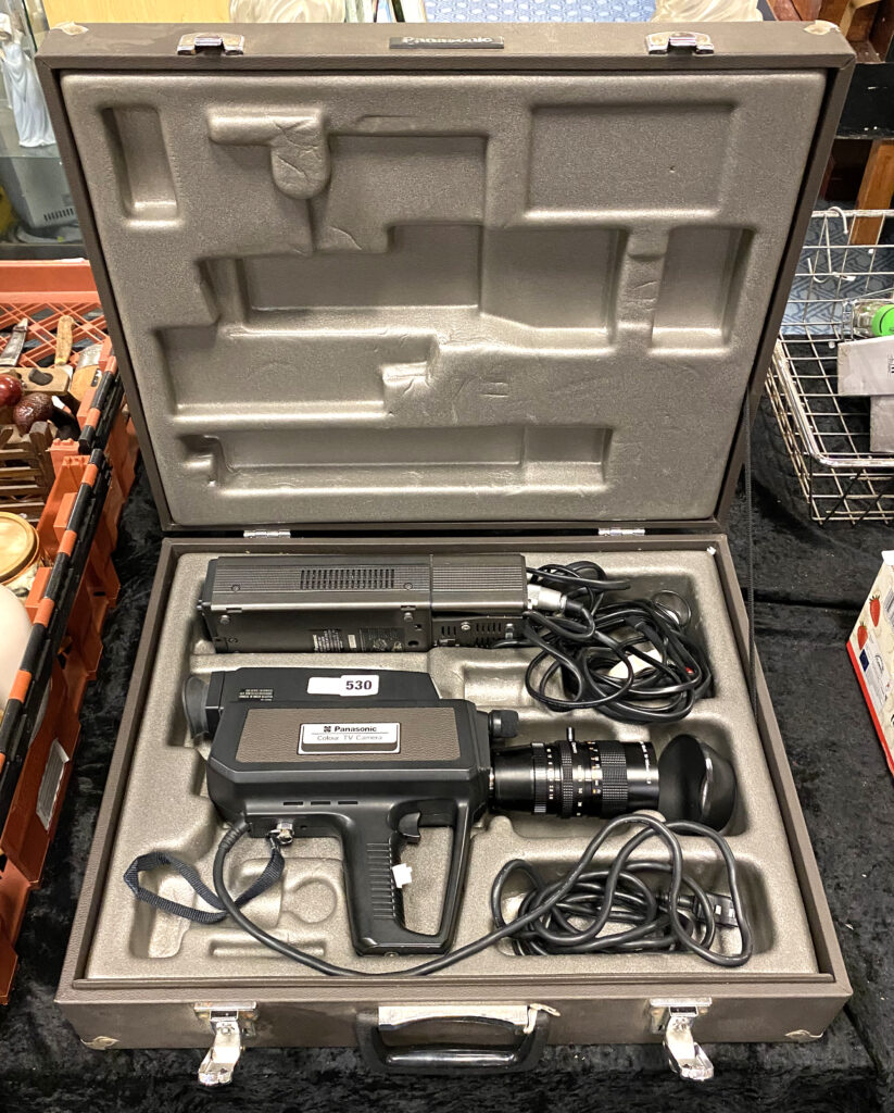 PANASONIC COLOUR TV CAMERA CASED - Southgate Auction Rooms