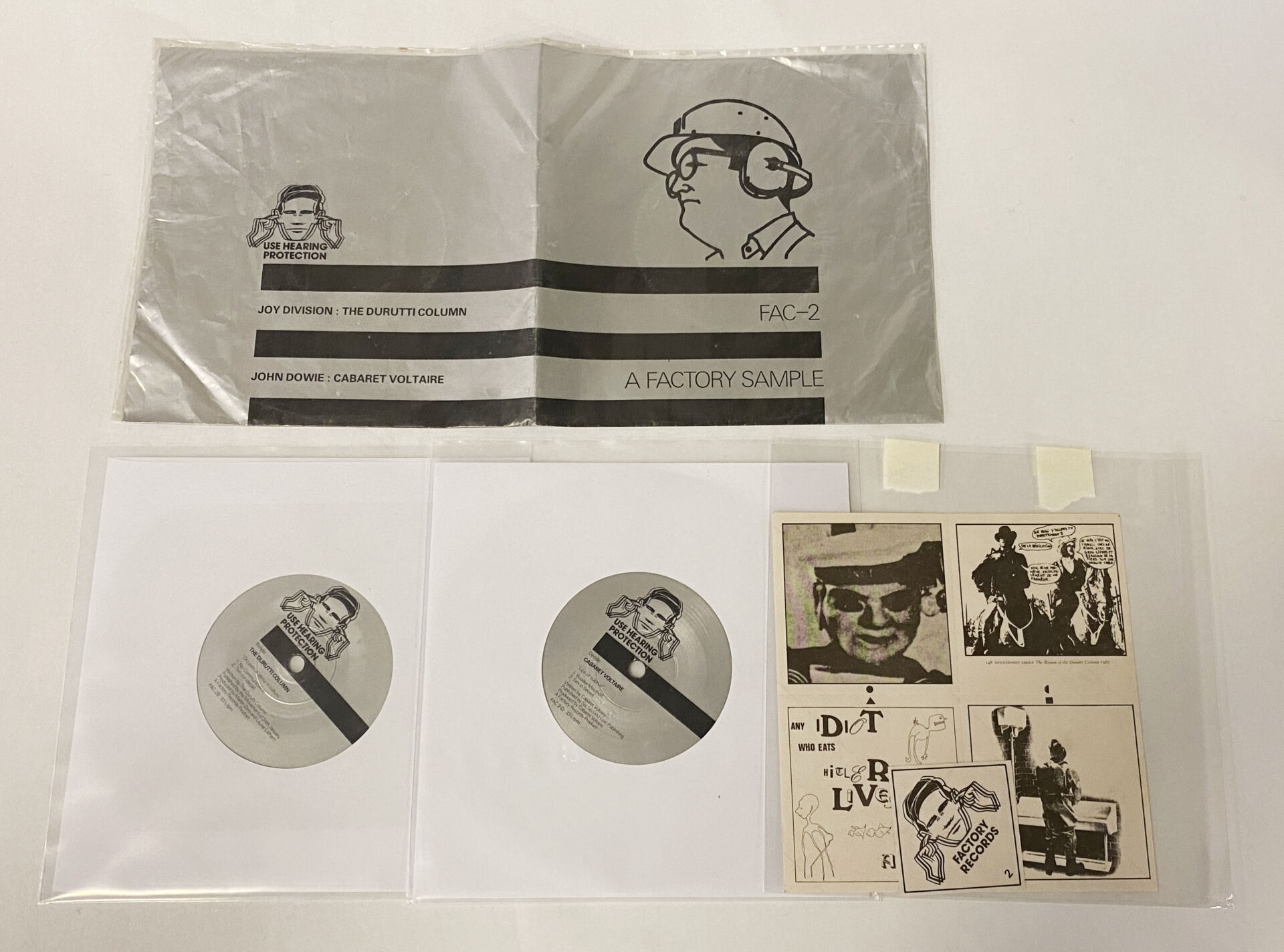 A FACTORY SAMPLE DOUBLE VINYL EP BY FACTORY RECORDS, ORIGINAL PRESS ...