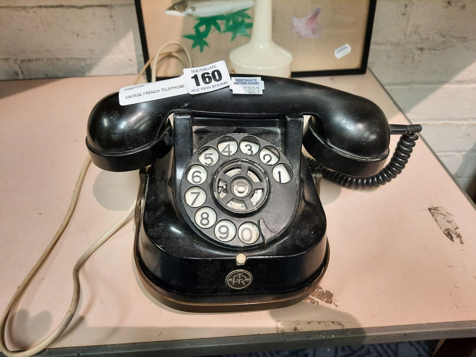 VINTAGE FRENCH TELEPHONE - Southgate Auction Rooms