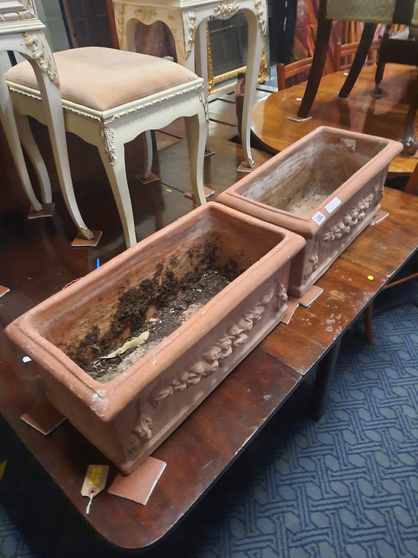 PAIR OF PLANTERS - Southgate Auction Rooms