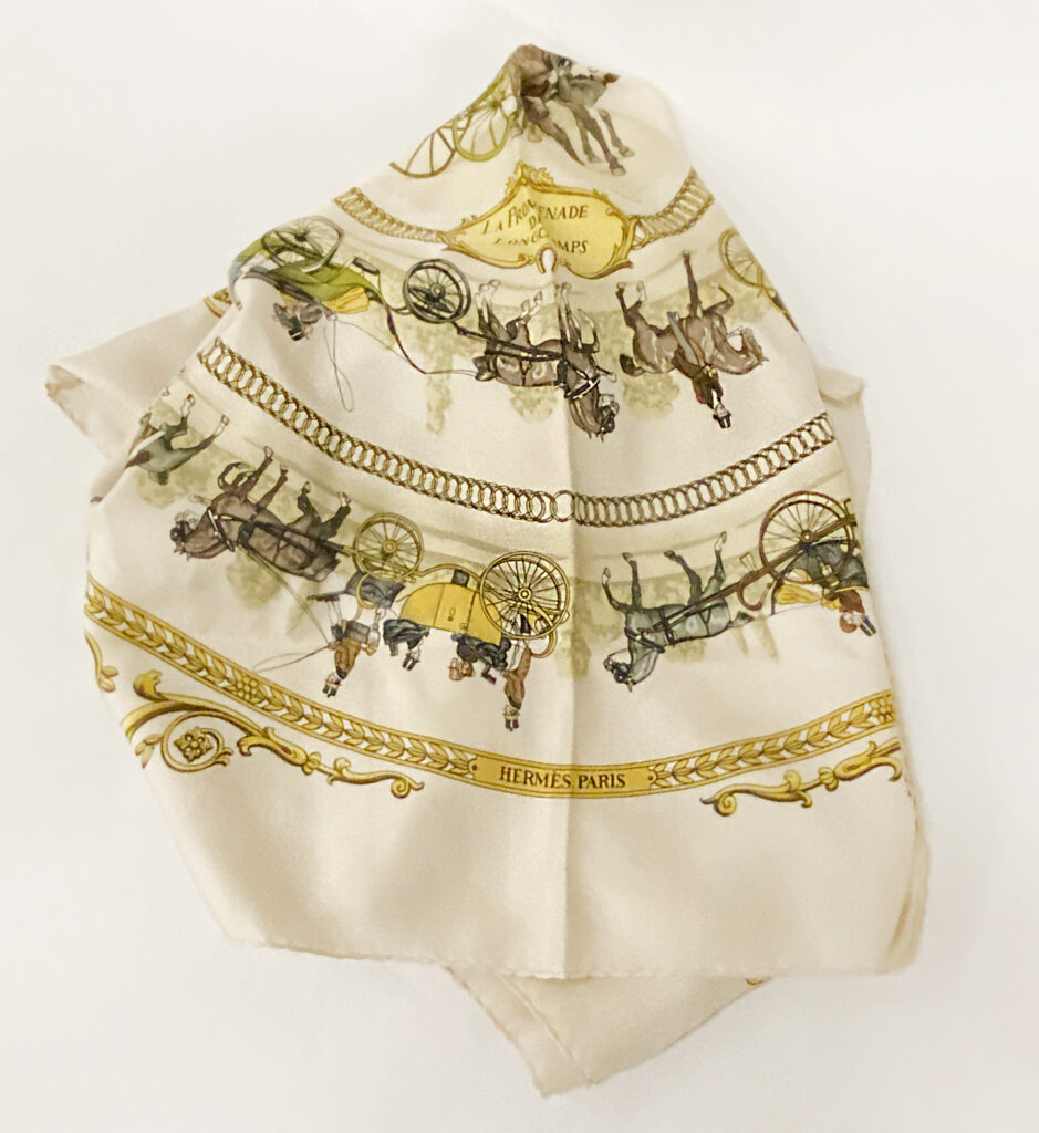 HARRODS HERMES SCARF - Southgate Auction Rooms