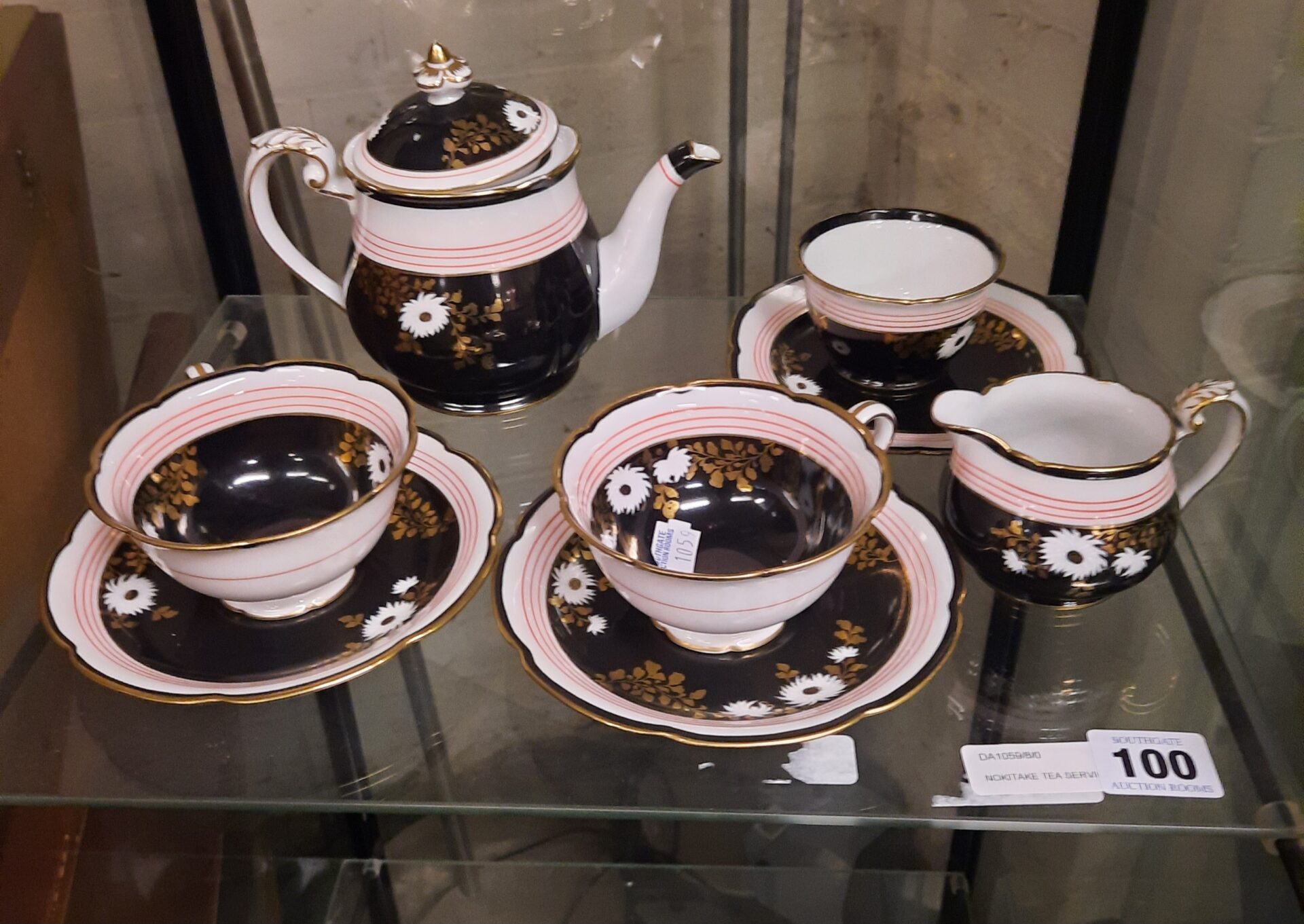 NOKITAKE TEA SERVICE - Southgate Auction Rooms