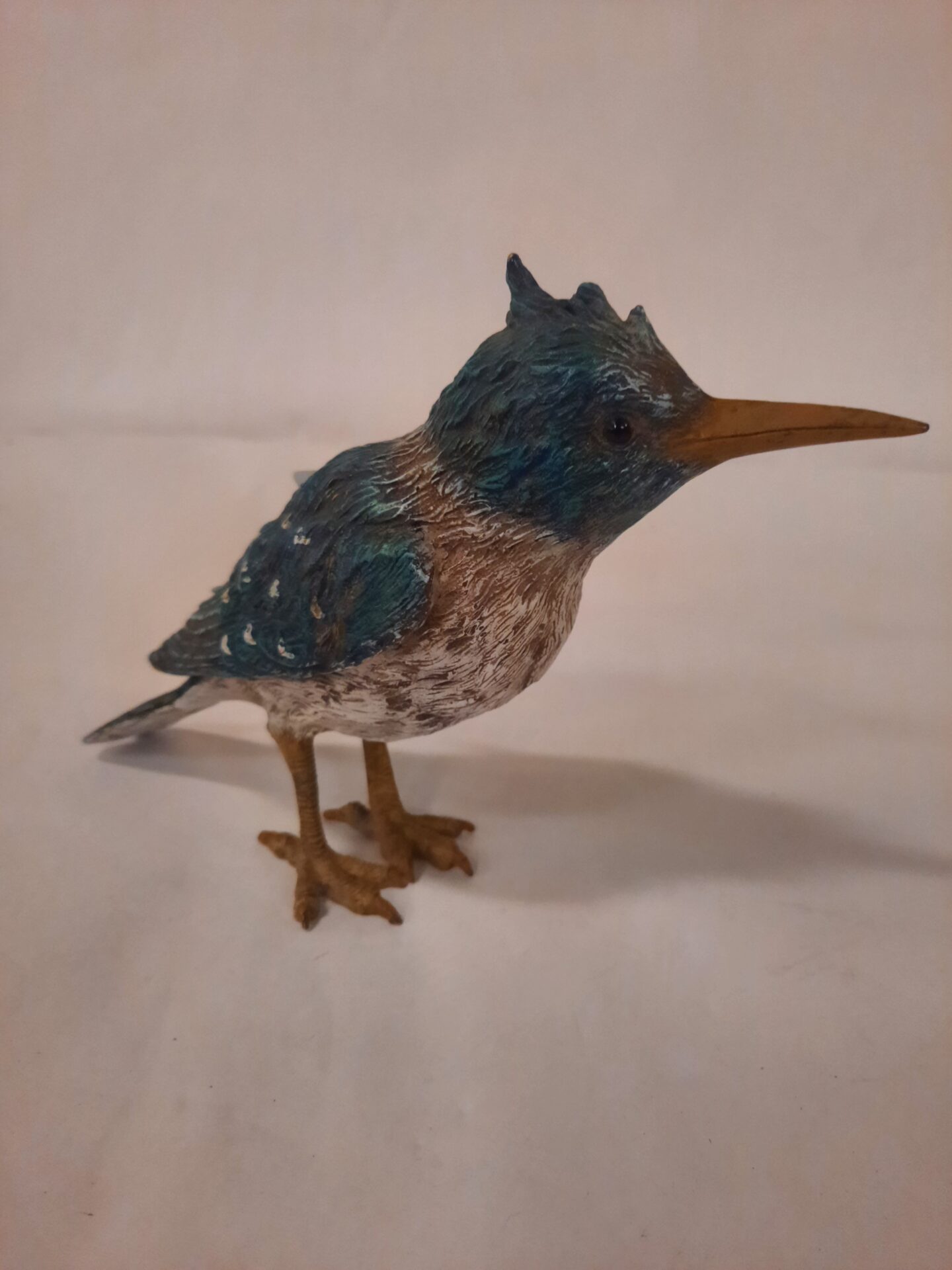 COLD PAINTED BRONZE BIRD - Southgate Auction Rooms
