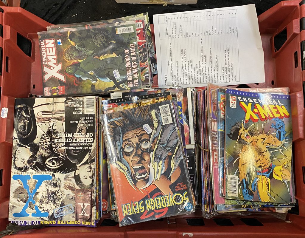COLLECTION OF COMICS - DETAILED LIST INCLUDED - Southgate Auction Rooms