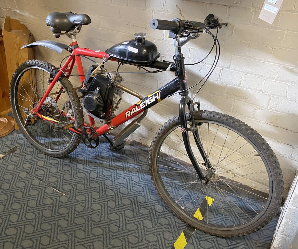 RALEIGH PATROL BIKE - Southgate Auction Rooms