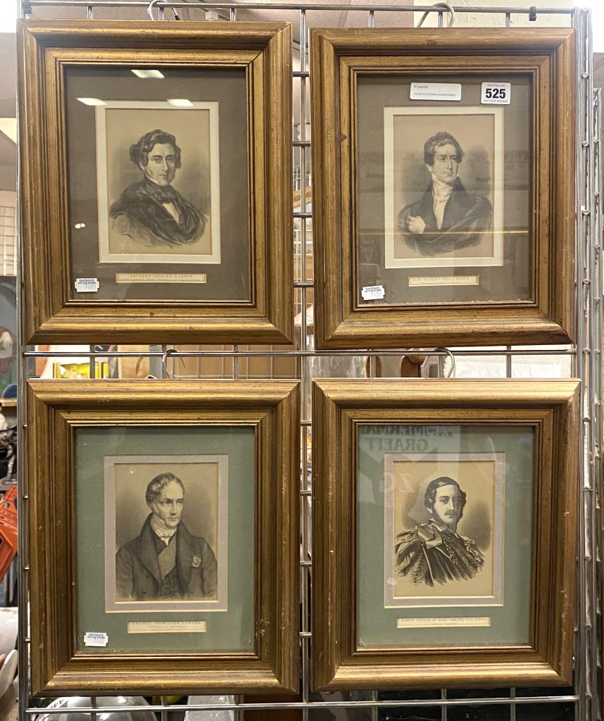 FOUR VICTORIAN ENGRAVINGS - Southgate Auction Rooms