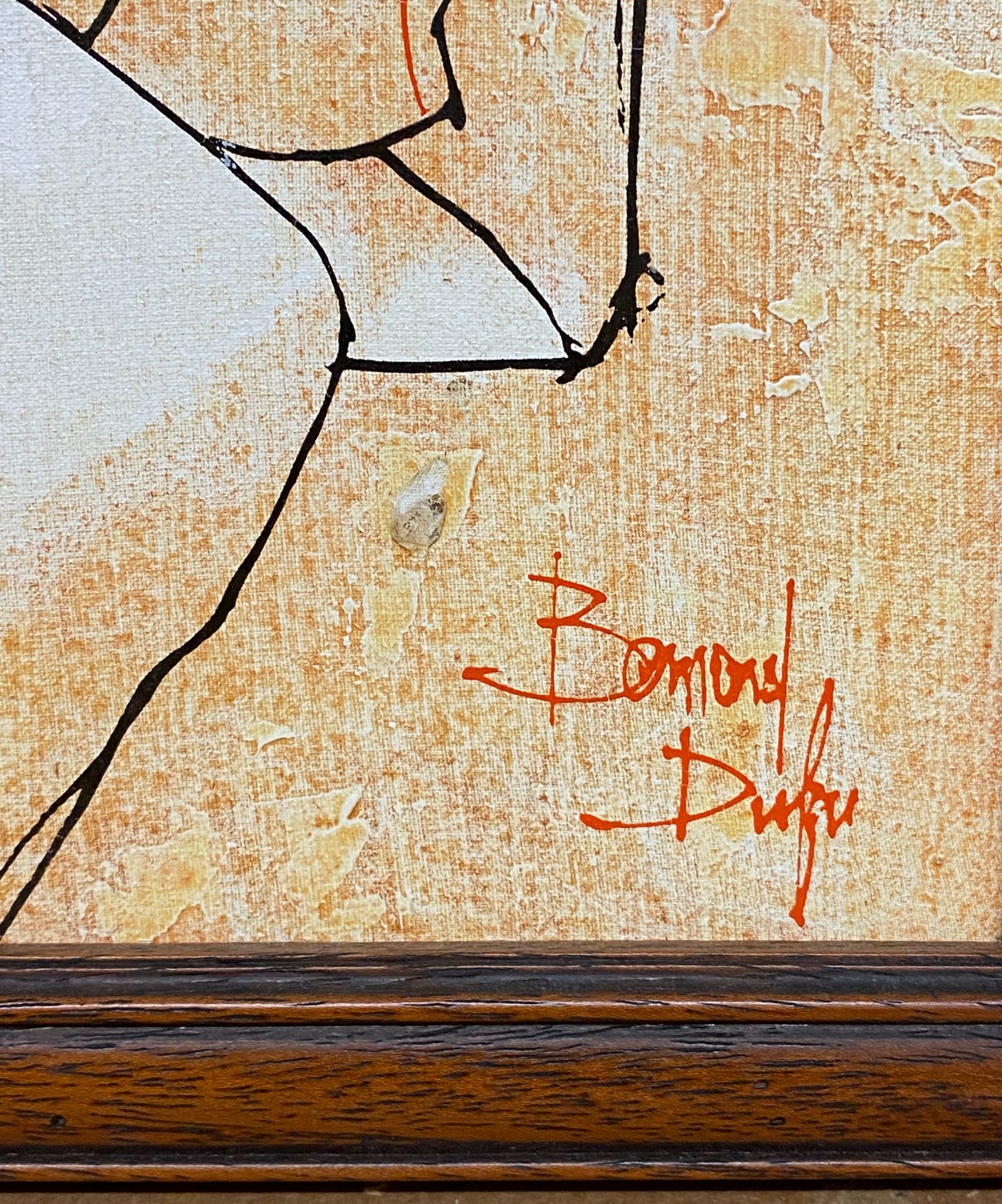 THREE SIGNED BERNARD DUFORE OIL PAINTINGS - STUDIES OF YOUNG WOMAN ...