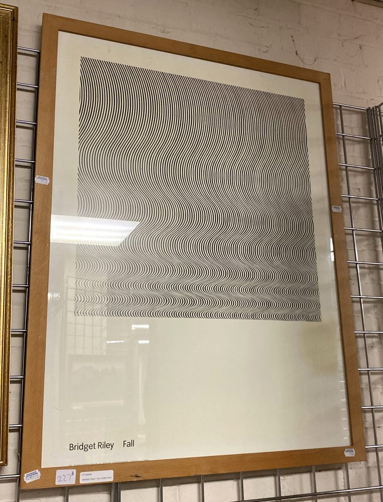 BRIDGET RILEY FALL C2003 TATE PUBLISHING POSTER - Southgate Auction Rooms