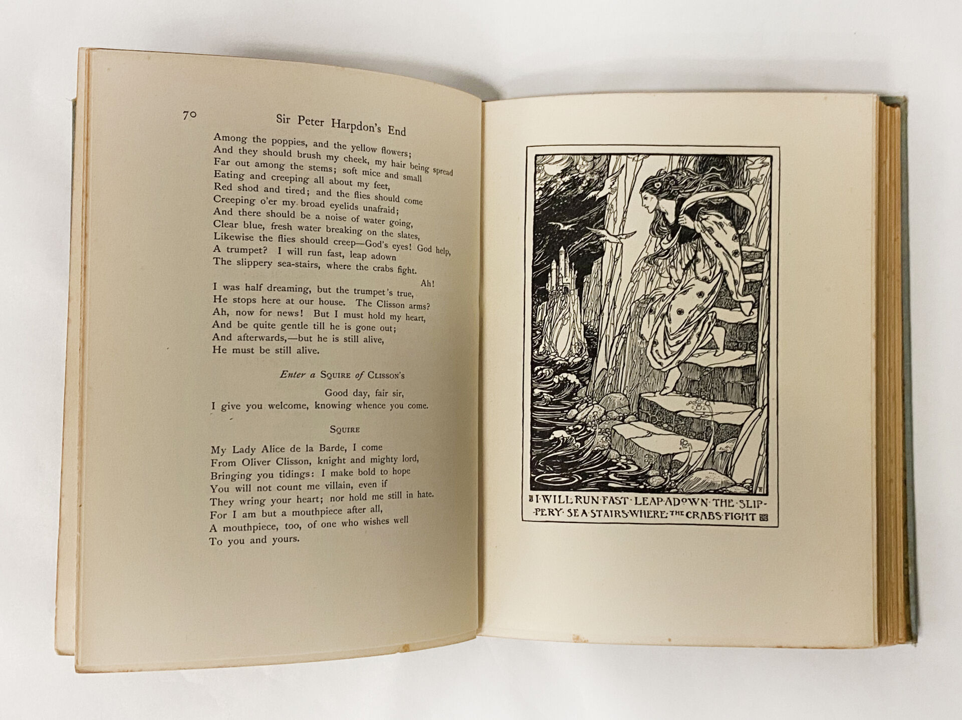 EARLY POEMS OF WILLIAM MORRIS FIRST EDITION/FIRST IMPRESSION 1914 BOOK ...