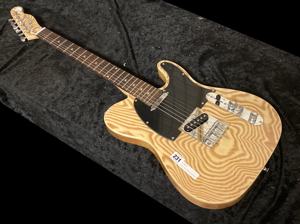 FAZLEY TELE CASTER ELECTRIC GUITAR - Southgate Auction Rooms