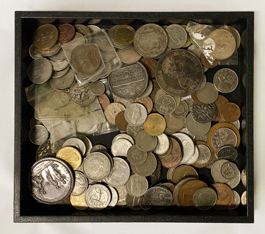 COIN COLLECTION WITH SILVER CONTENT & SOME MEDALS - Southgate Auction Rooms