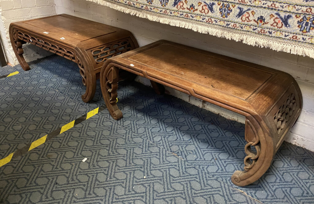 PAIR OF CHINESE TABLES - Southgate Auction Rooms