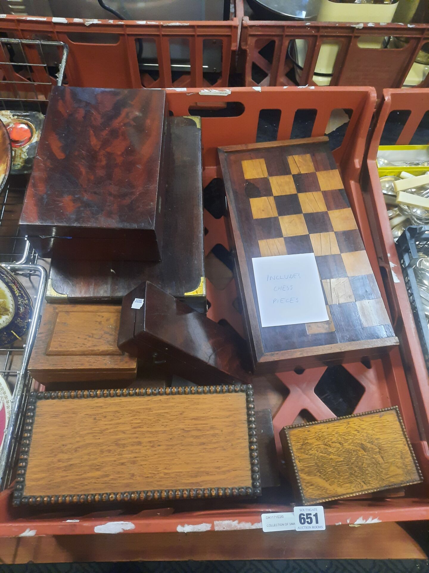 COLLECTION OF SMALL BOXES - Southgate Auction Rooms