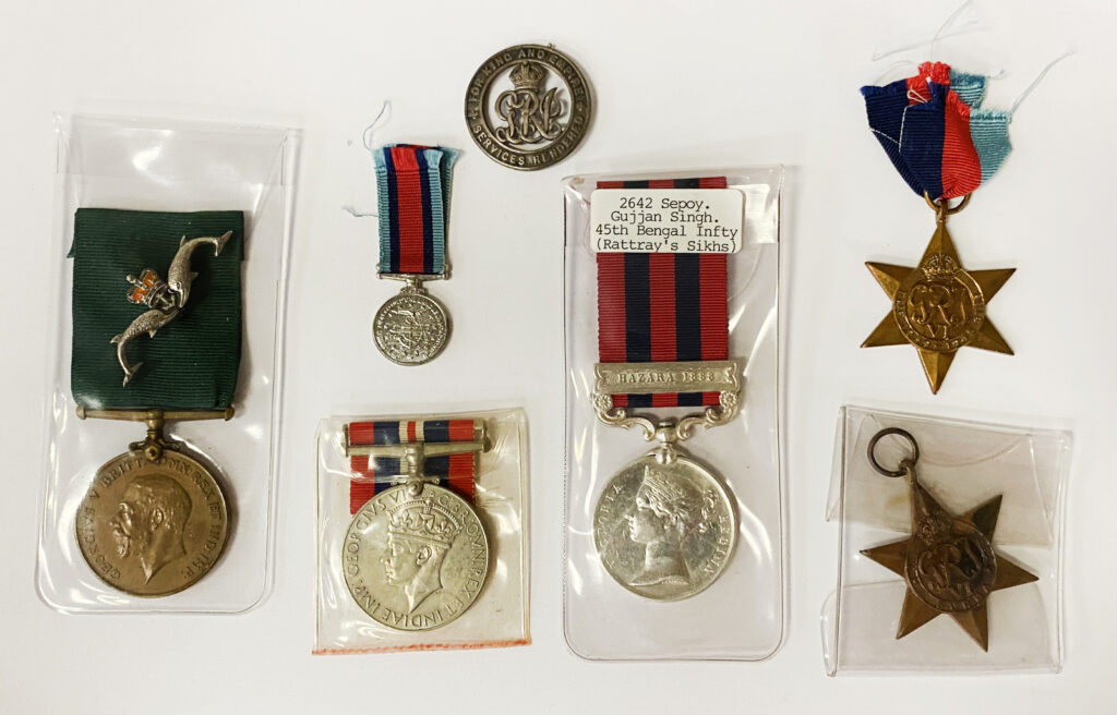 COLLECTION OF SERVICE MEDALS - Southgate Auction Rooms