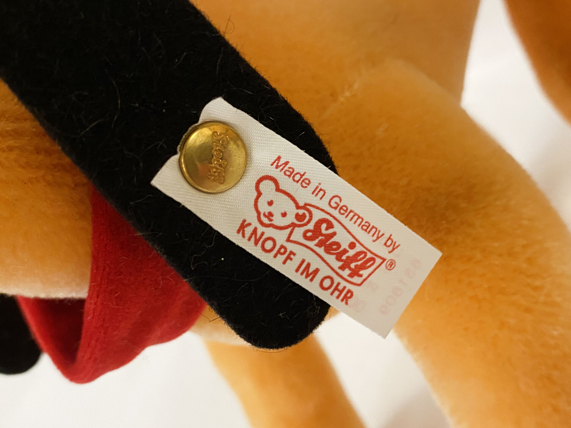 STEIFF PLUTO SOFT TOY & ANOTHER - Southgate Auction Rooms