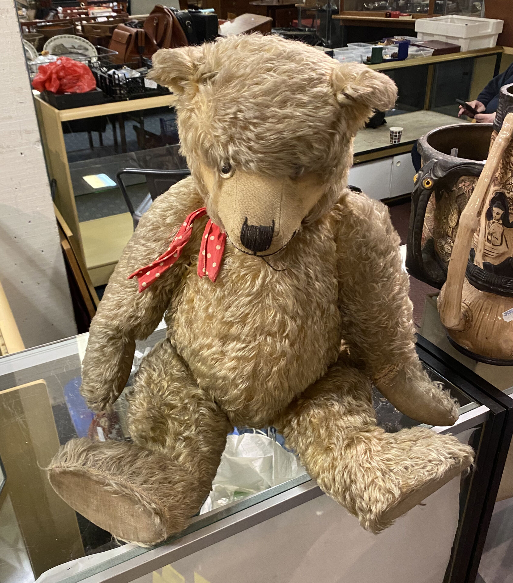 JOINTED TEDDY BEAR - Southgate Auction Rooms