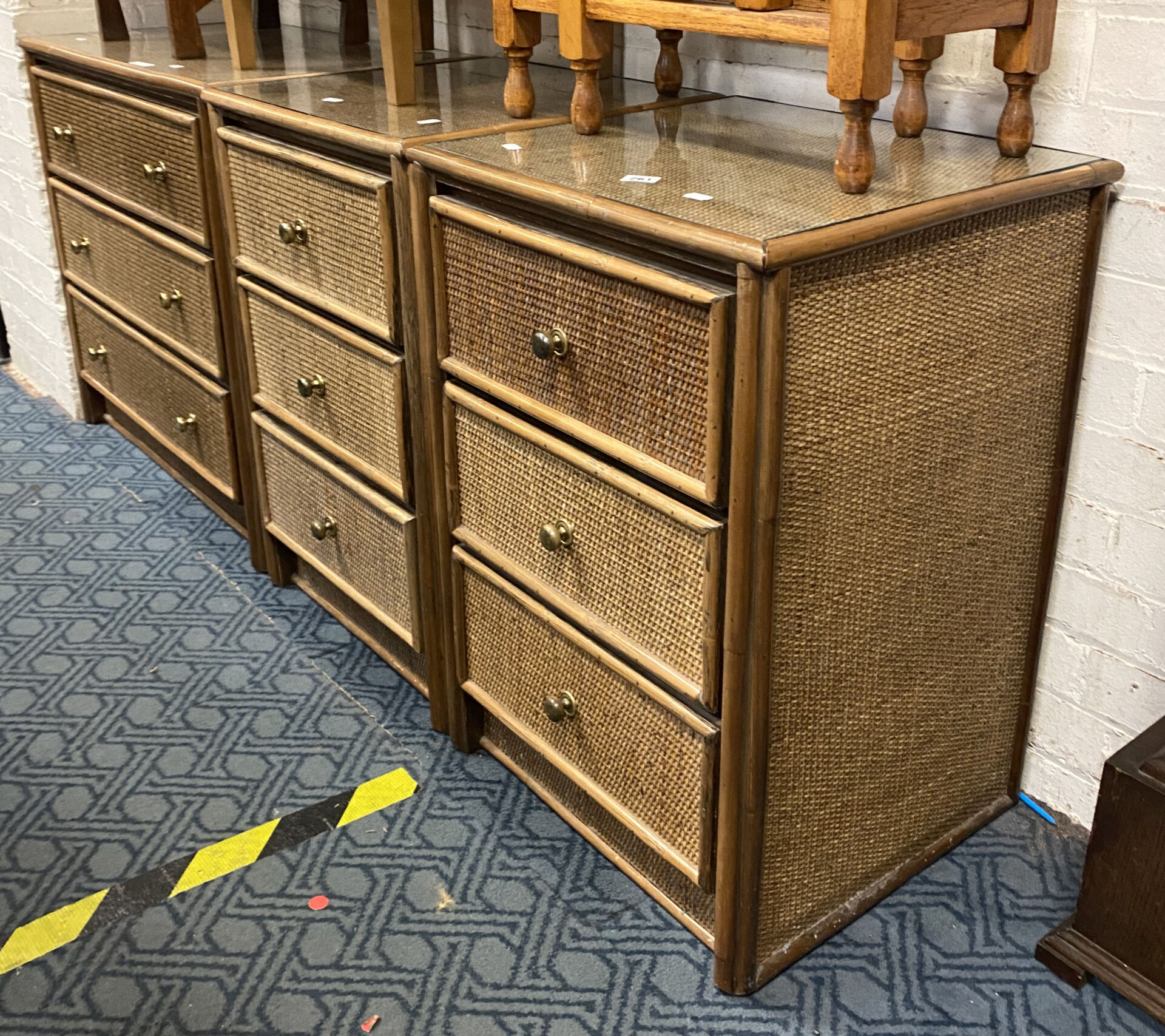 3 PIECE WICKER SUITE - Southgate Auction Rooms