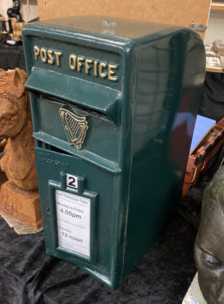 CAST IRON IRISH POST BOX - Southgate Auction Rooms