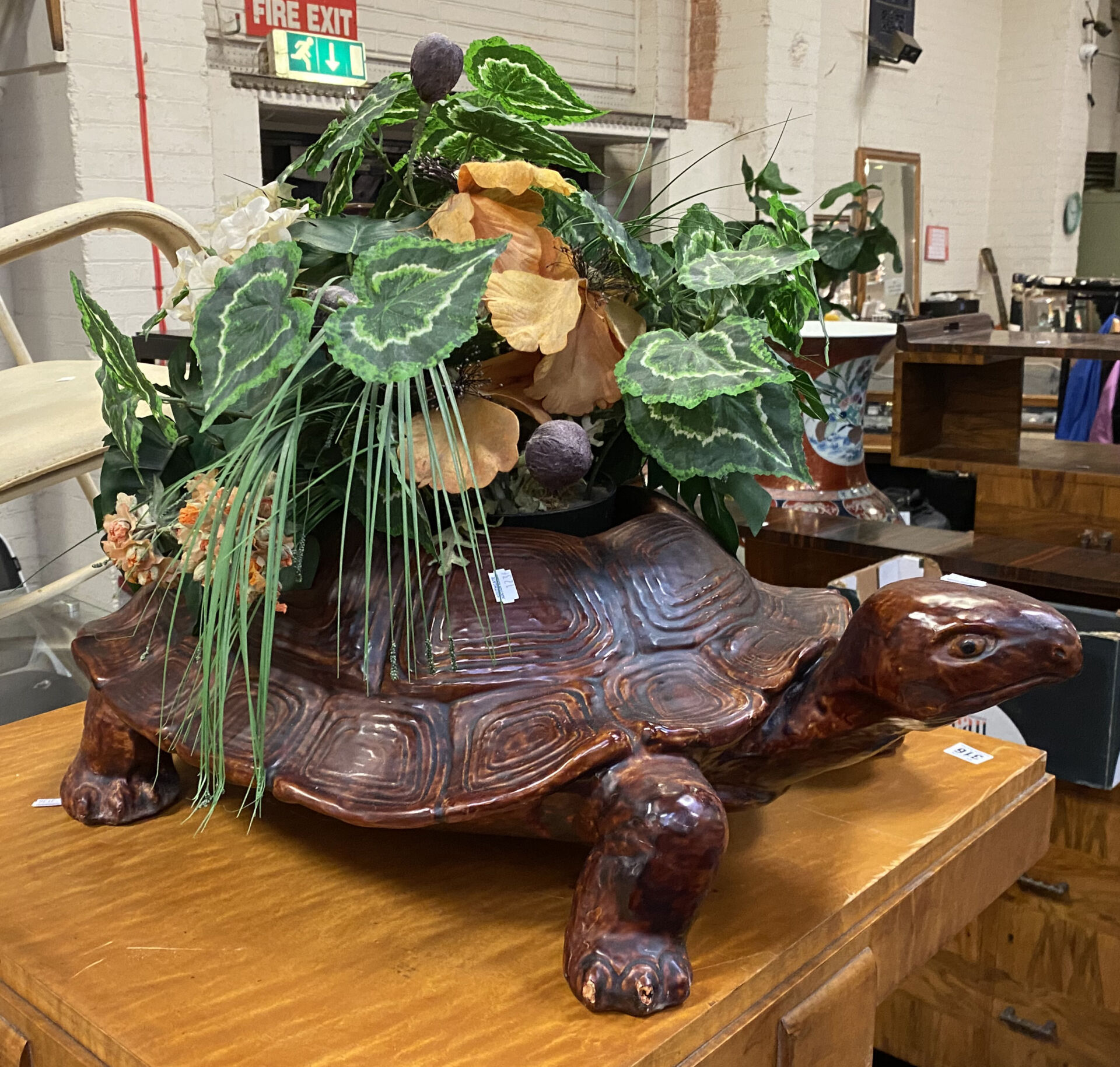 TORTOISE PLANTER - Southgate Auction Rooms