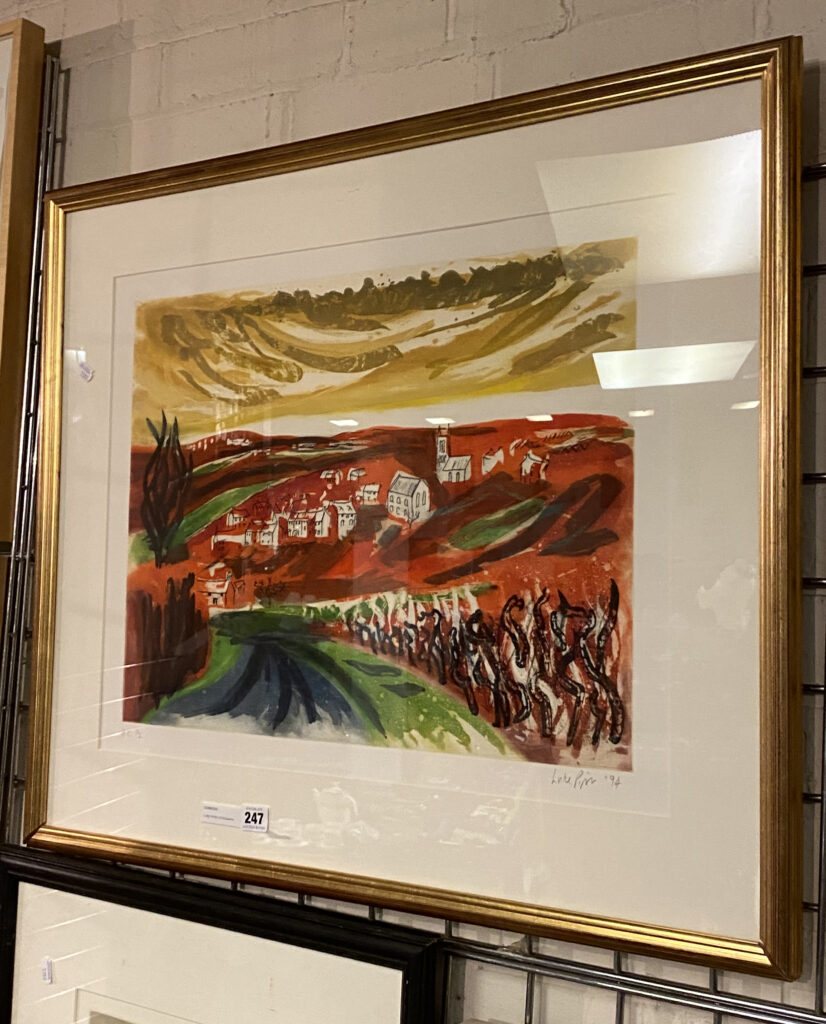 LUKE PIPER LITHOGRAPH - Southgate Auction Rooms