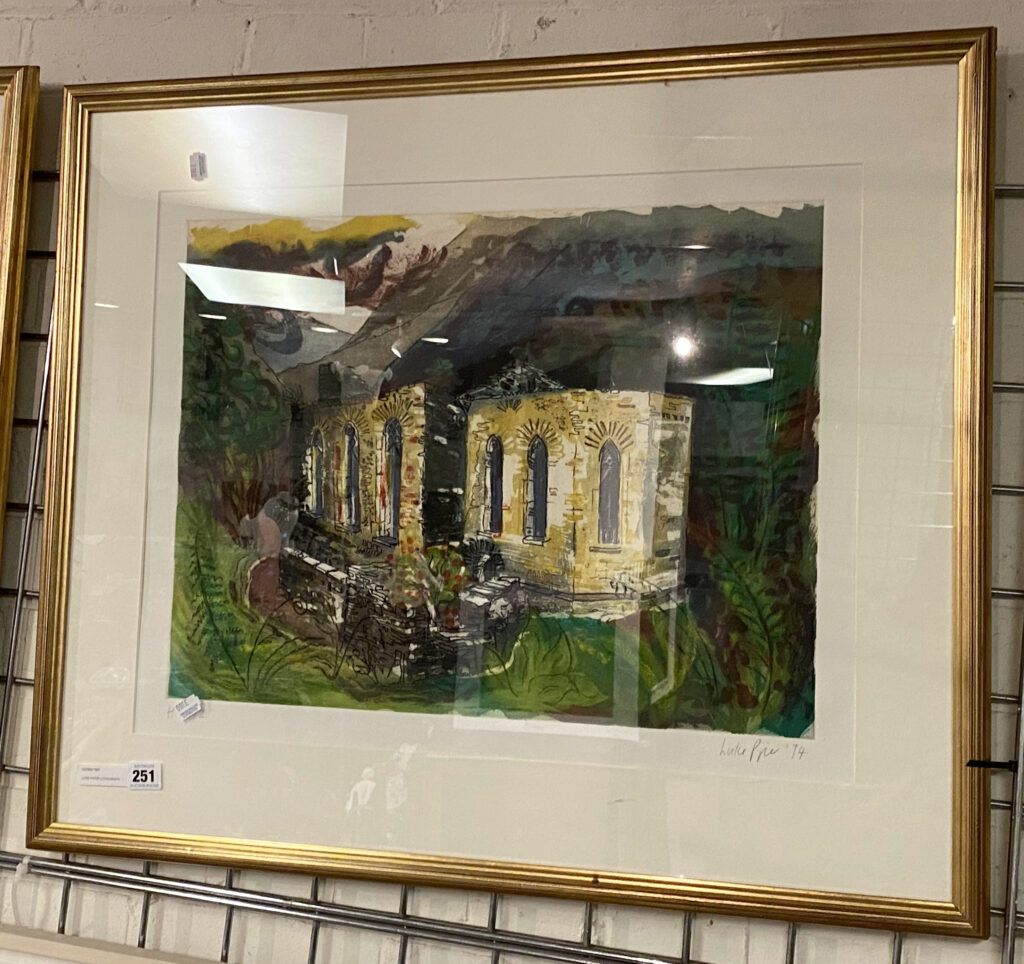 LUKE PIPER LITHOGRAPH 46CMS (H) X 59CMS (W) APPROX - Southgate Auction ...