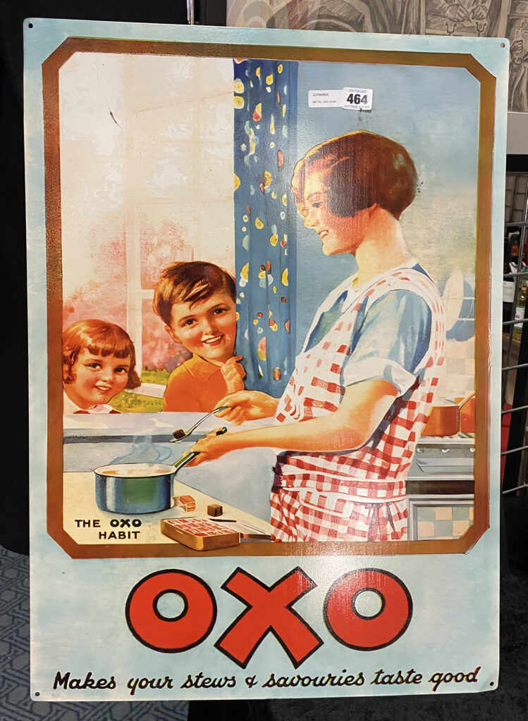METAL OXO SIGN - Southgate Auction Rooms