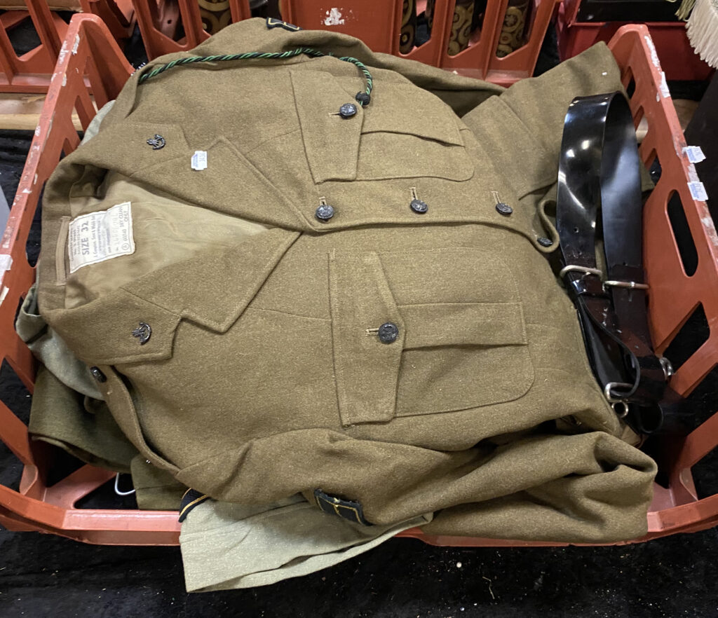 VINTAGE MILITARY CLOTHING - Southgate Auction Rooms