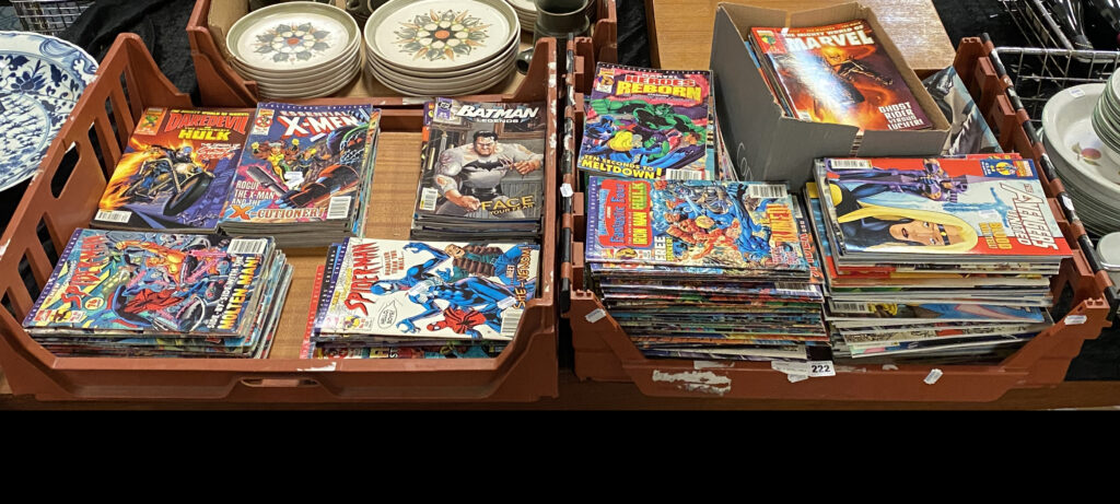 TRAY OF MARVEL COMICS - Southgate Auction Rooms