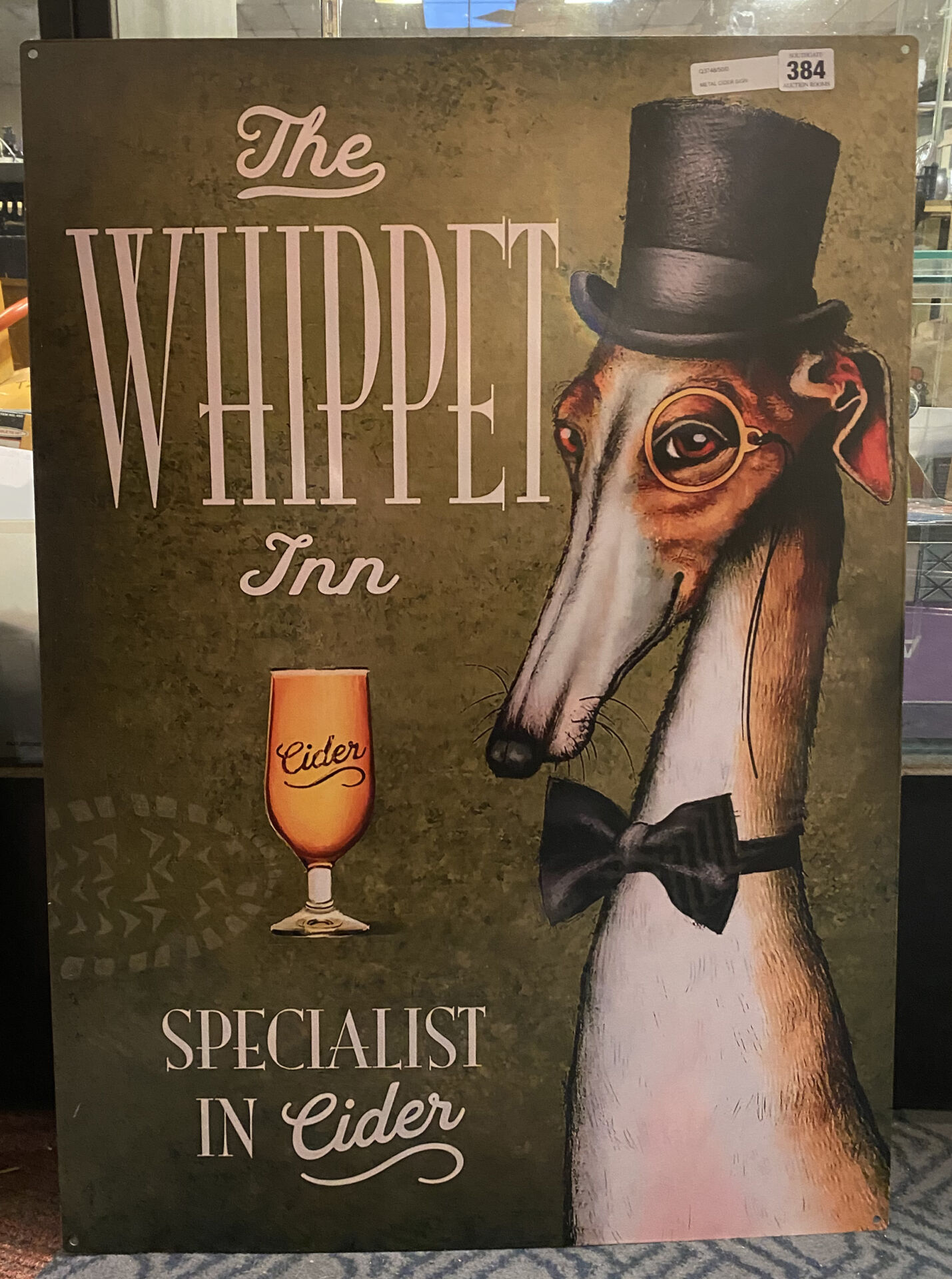 METAL CIDER SIGN - Southgate Auction Rooms