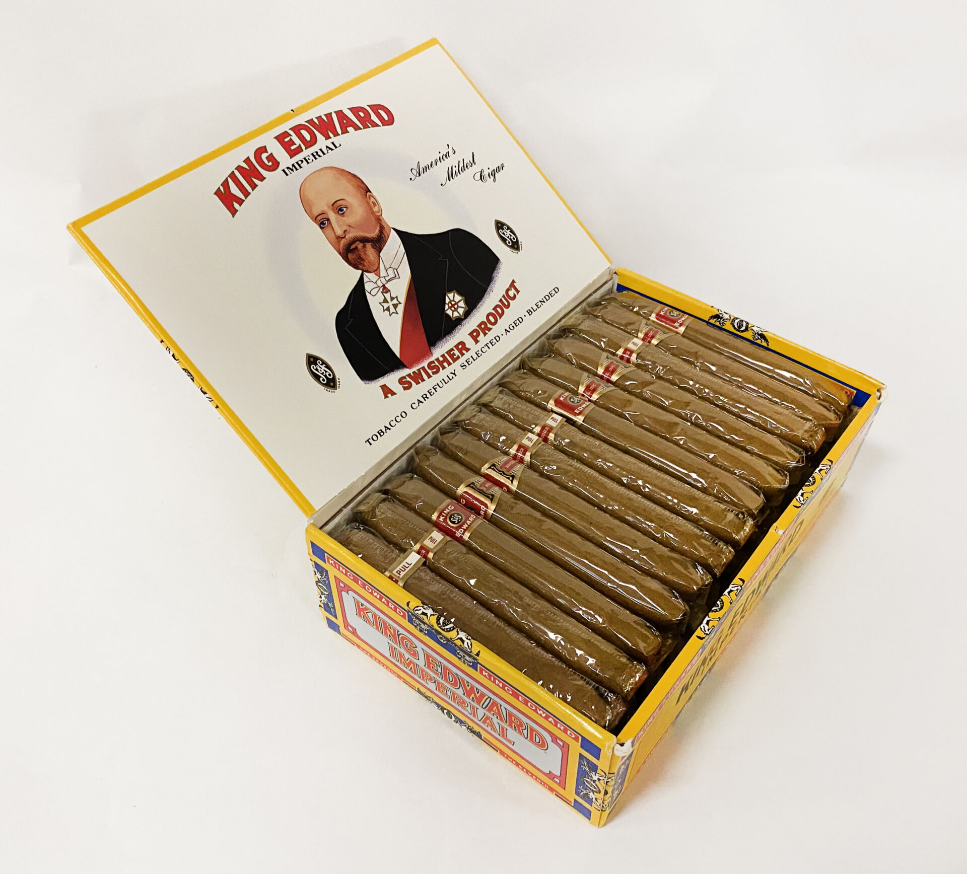 BOX (OPENED) OF KING EDWARD IMPERIAL CIGARS - Southgate Auction Rooms