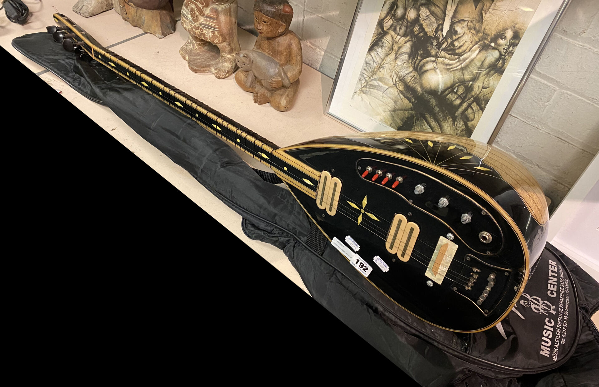 PROFESSIONAL ELECTRO BAGLAMA SAZ (5 STRINGED INTRUMENT) - Southgate ...