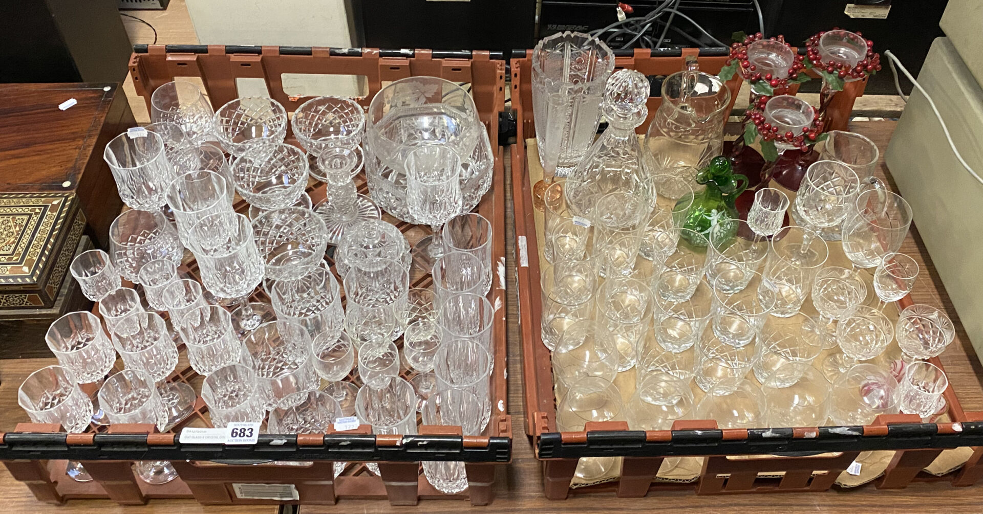 CUT GLASS & CRYSTAL COLLECTION - Southgate Auction Rooms